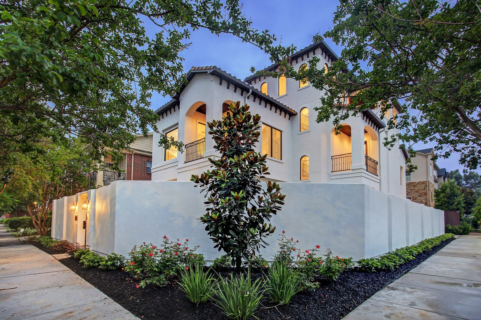 Three Story Home Plan